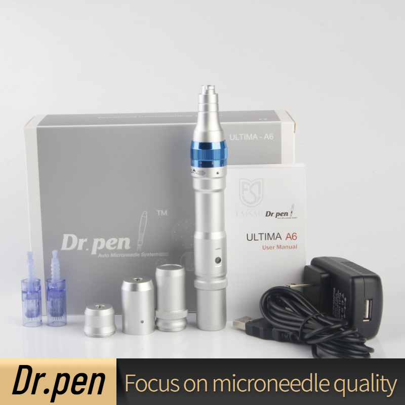 Dr pen-A6 Caneta BP Atualizada BB Glow Base Semipermanente Maquiagem Pó ...