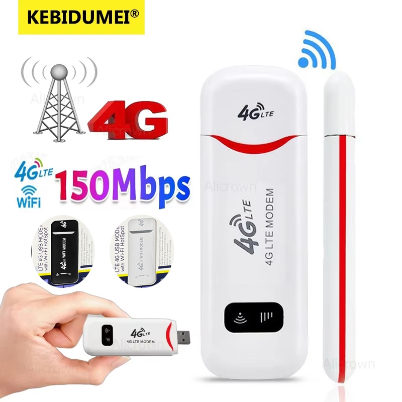 4G LTE Dongle USB Sem Fio Banda Larga Móvel 150Mbps Modem Vara 4G ...