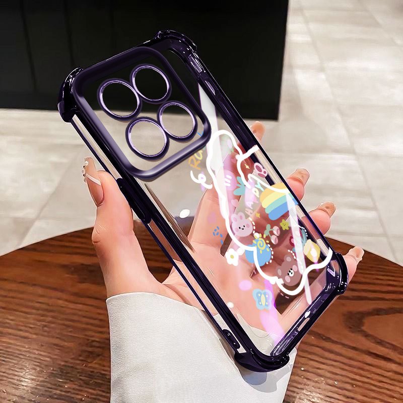 Capa YBD Para Motorola Moto G56 G86 Edge 60 Fusion 60S E15 G05 G72 G ...