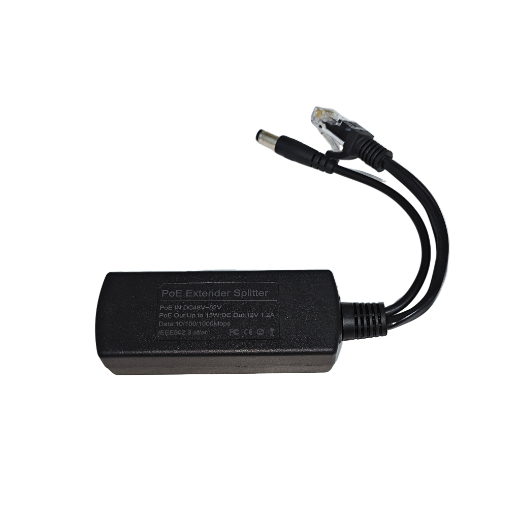 Repetidor De Rede PoE Daisy Chain Connection Gigabit Extension 12V ...