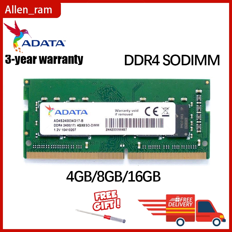 ADATA DDR4 ram 8gb 4gb 16gb 3200mhz 2666mhz 2400mhz 2133mhz 1.2v 260PIN Notebook Para Memória De ...