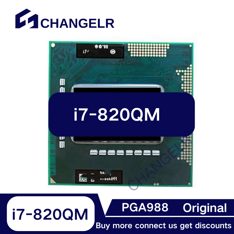 Core i7 820QM i7-820QM SLBLX 1.7GHz Quad CPU Processador Para Laptop 8W ...
