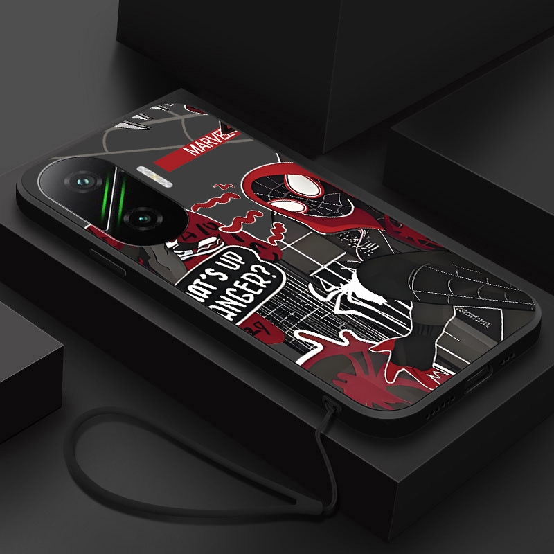 Xiaomi Poco F7 M7 Homem Aranha Moda Caso Marvel Silicone Capa Mole Invólucro Durável | Shopee Brasil