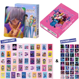 Rumi KPop Demon Hunters Photocard Lomo Card HUNTRIX Zoey Mira Saja Boys Conjunto De Adesivos À ...