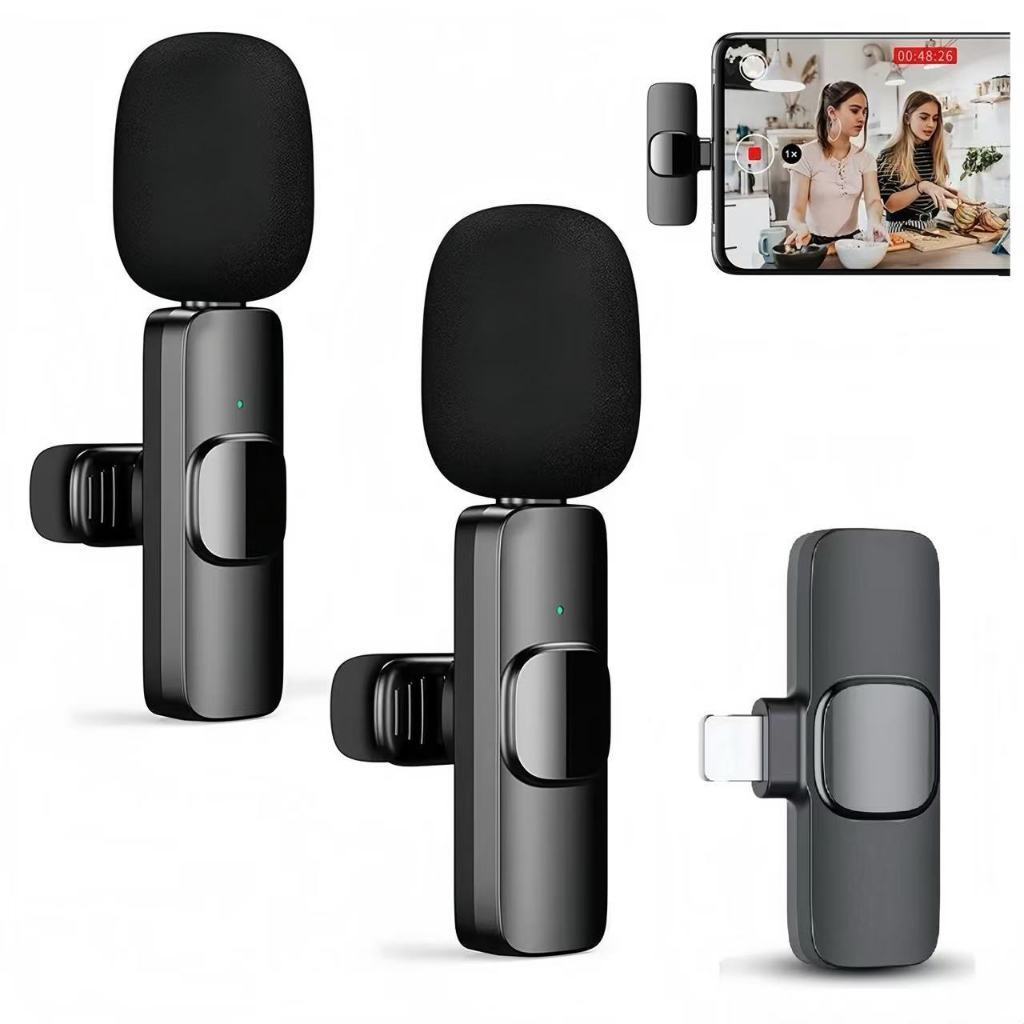 Microfone de lapela para telefone sem fio dedicado para IPhone | Shopee ...