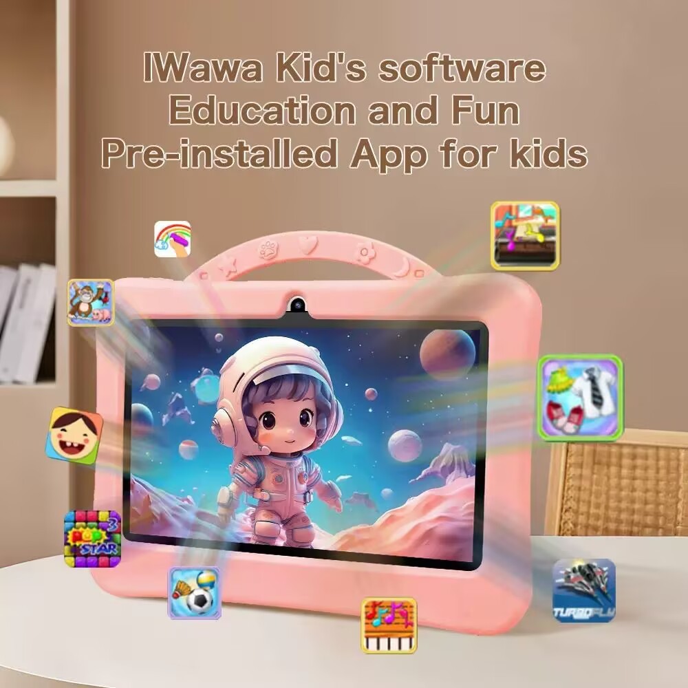 2025 NODIZZ Npad702 Tablet Infantil 7 Polegadas Câmera Dupla Sem Fio Wi ...