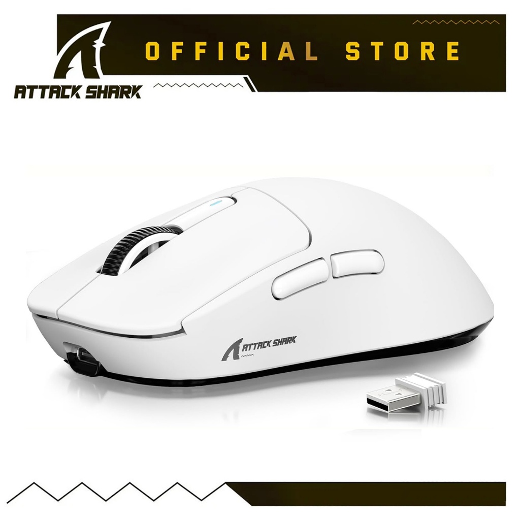 Mouse Para Jogos Sem Fio ATTACK SHARK X3 PAW3395 Superlight , Sensor PixArt PAW3395 | Shopee Brasil