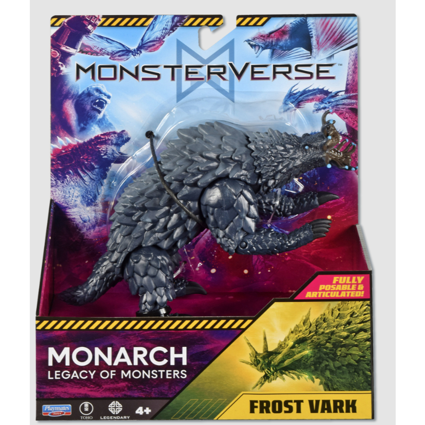 Godzilla 6 ′ 6 Polegadas Rei Dos Monstros Frost Vark Da Playmates Toys ...