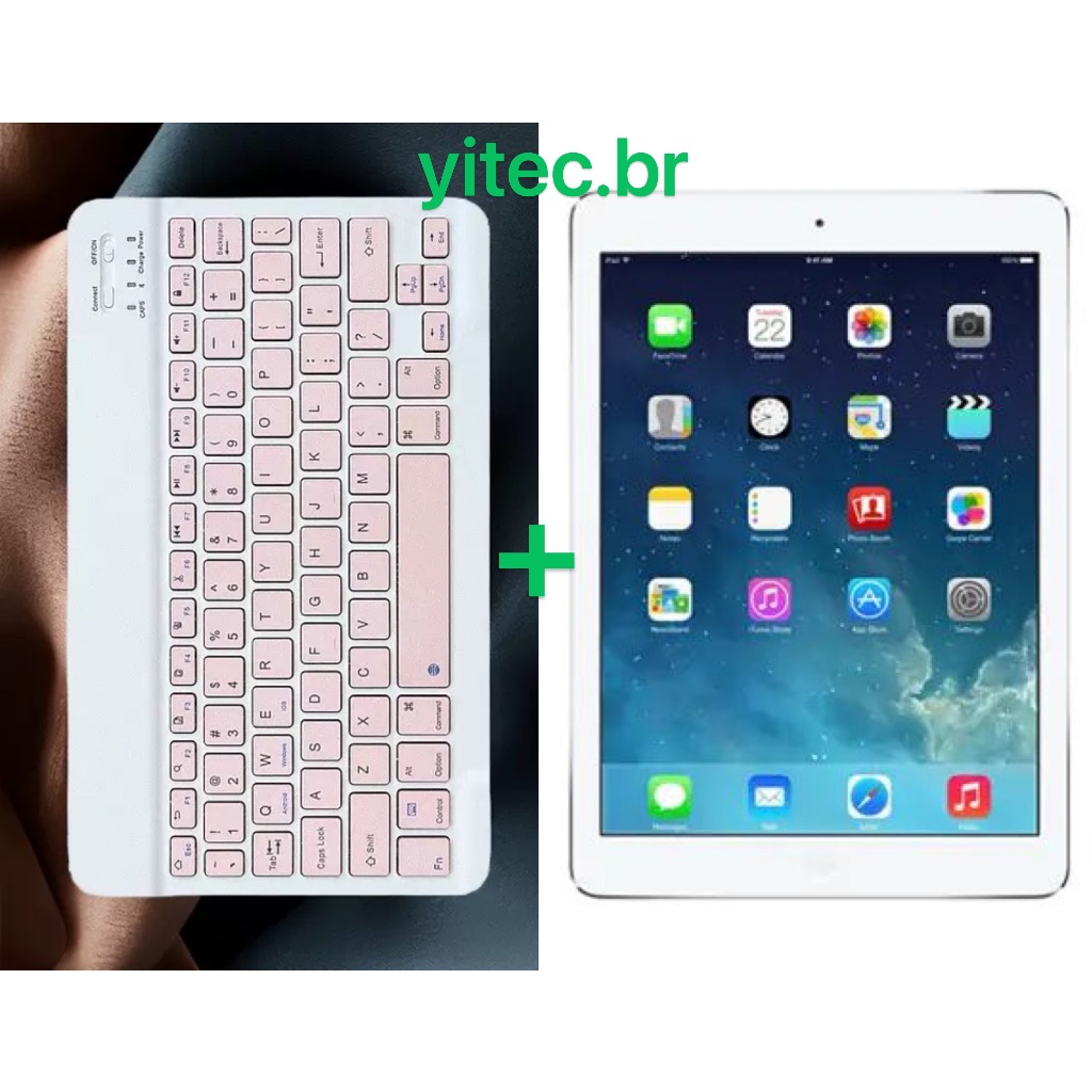 Tablet PC 7.9 polegadas Mini1/2/3 Suporte WiFi de segunda mão Teclado ...
