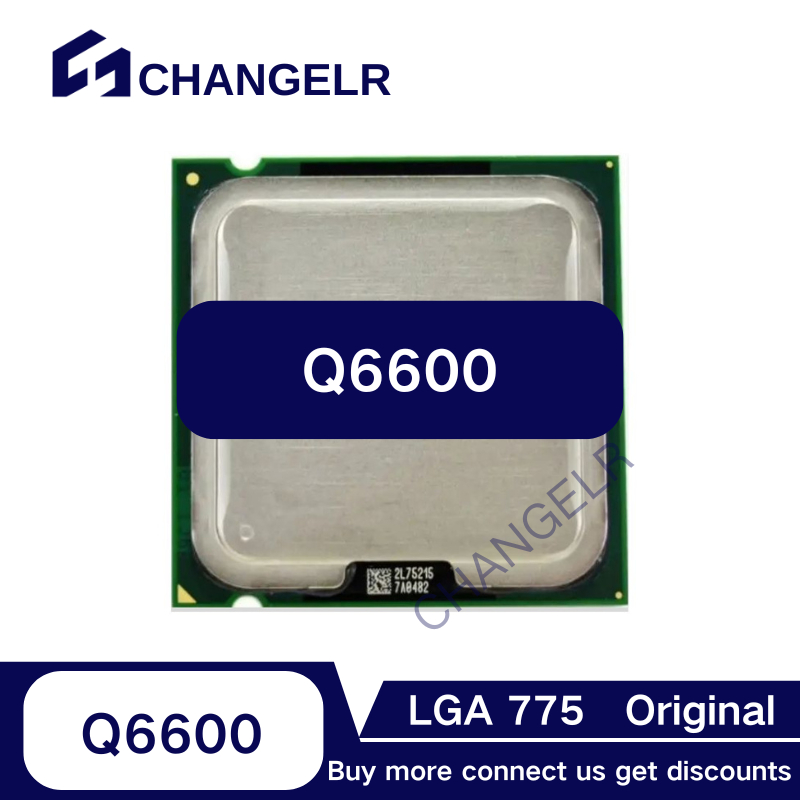 Processador De desktop CPU Core 2 Quad Q6600 SL9UM SLACR 2.4 Ghz LGA ...