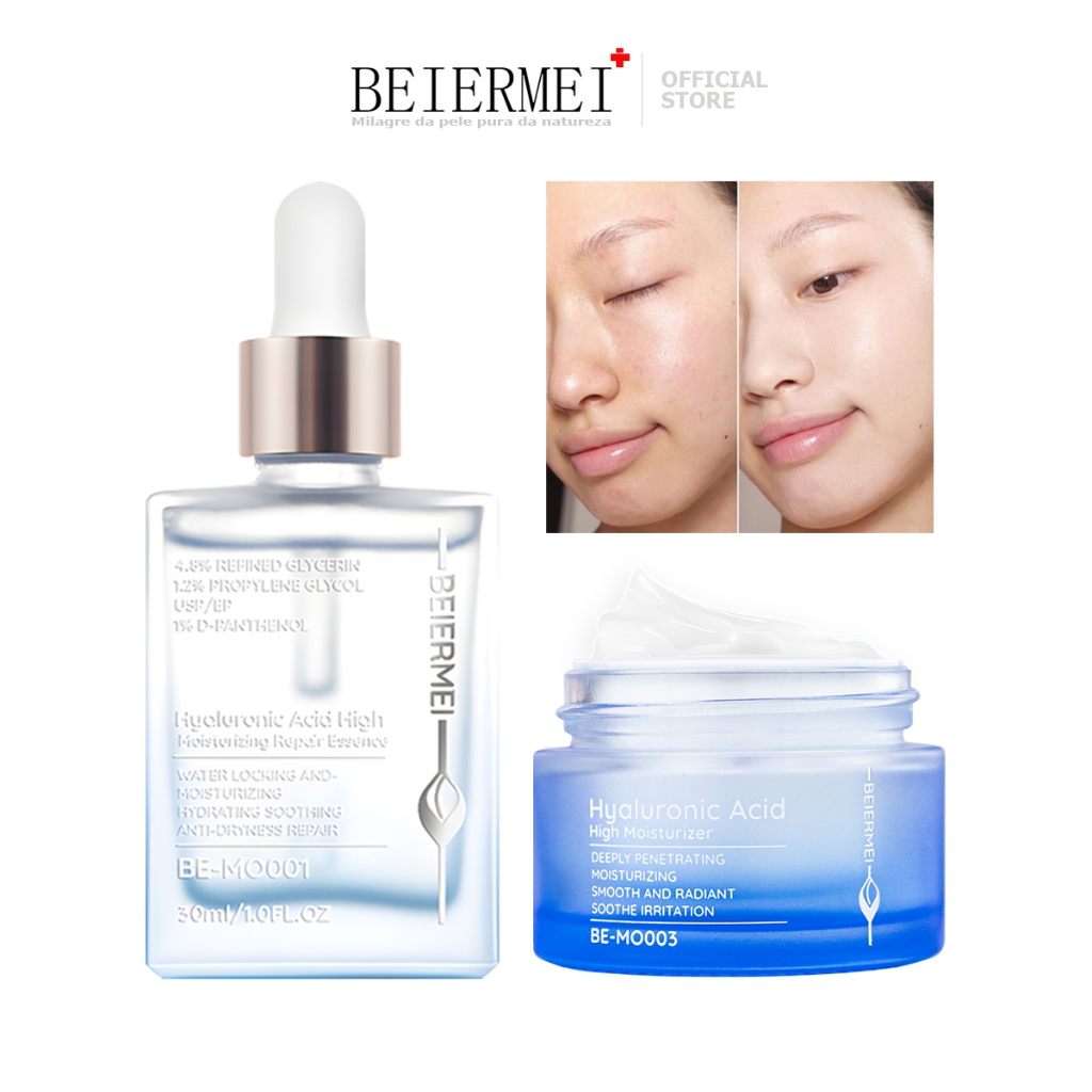 Beiermeri,br Kit Gel Hidratante facial Melhora a pele seca e diminui o ...