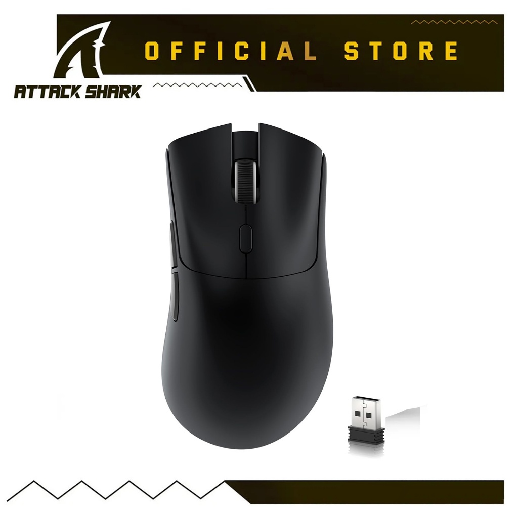 Mouse Para Jogos Sem Fio ATTACK SHARK R1 59g SUPERLIGHT | Shopee Brasil