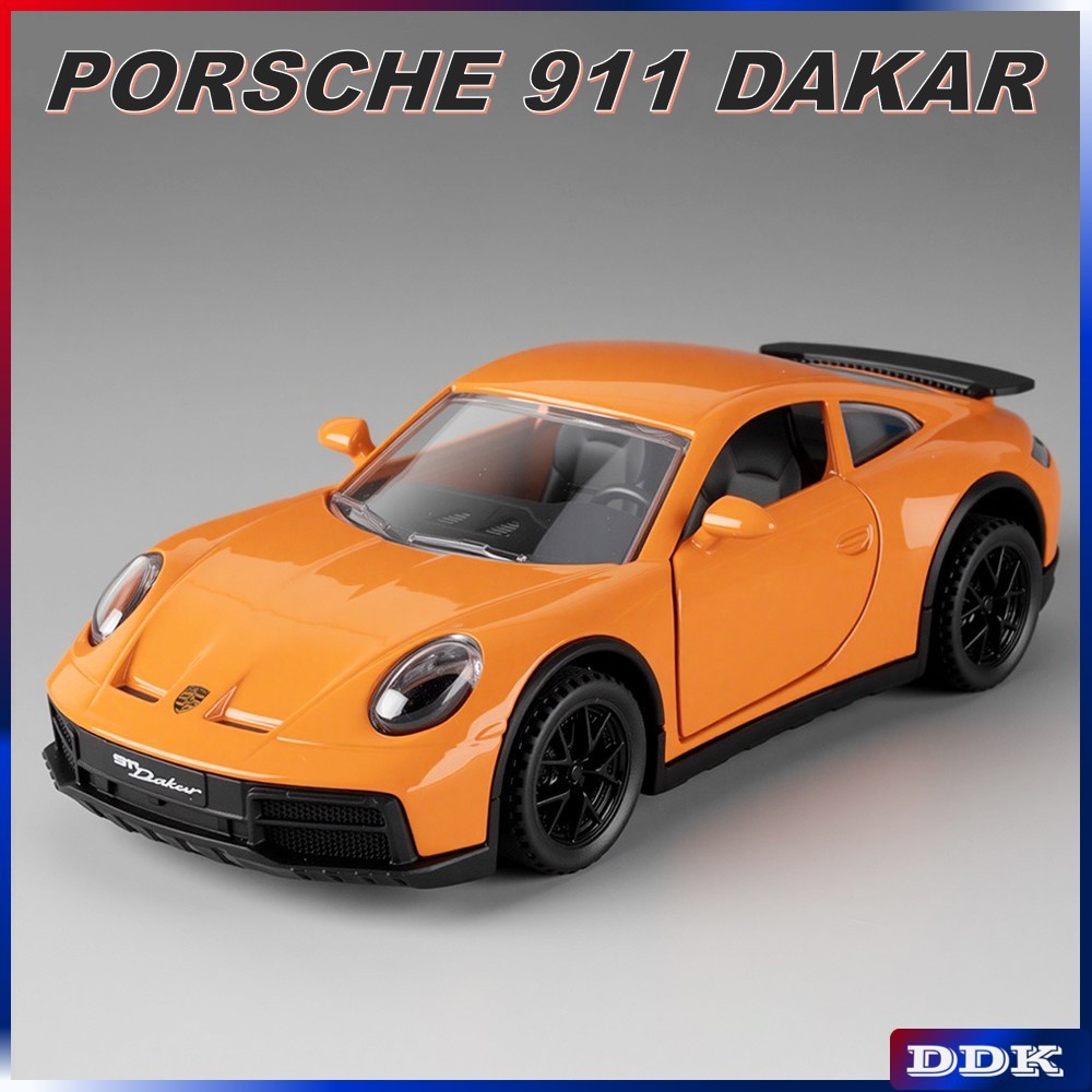 1 : 32 PORSCHE 911 Diecast Alloy Model Toy Car Sound Light Pull Back ...
