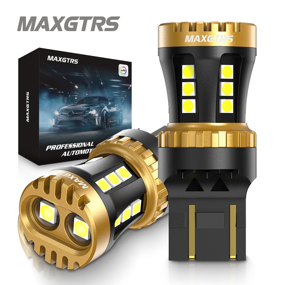 MAXGTRS 2x S25 P21W BA15S 7443 W21/5W 1157 1156 T20 7440 W21W BAY15D Lâmpadas LED Luzes ...