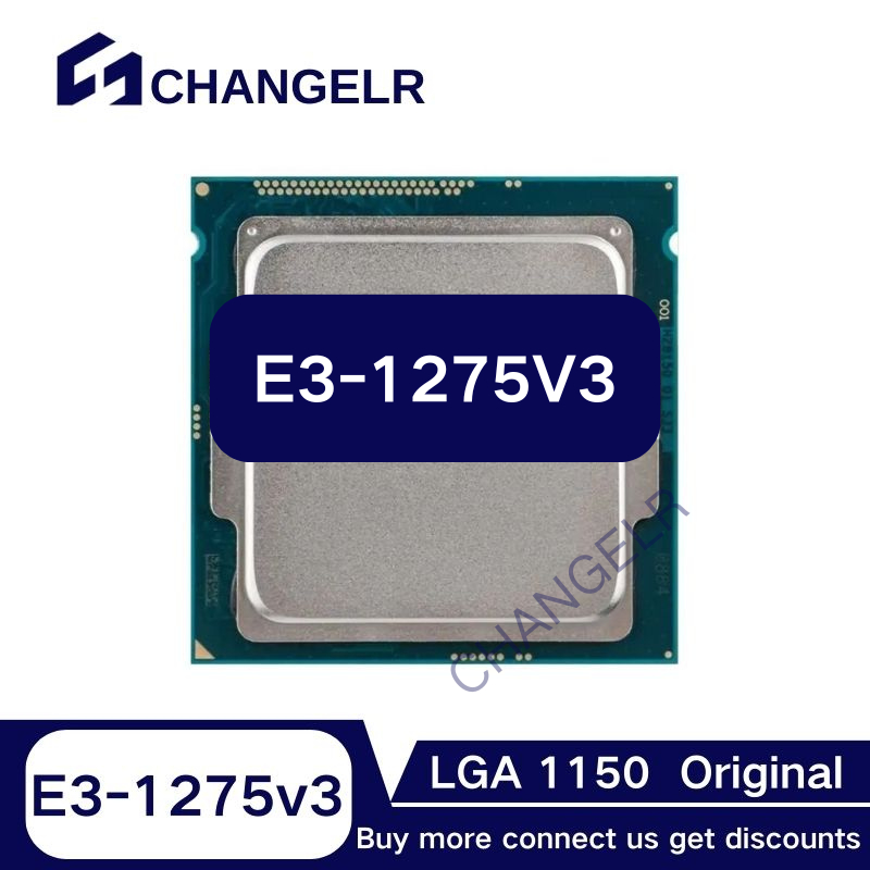 Xeon E3-1275 V3 1275V3 Processador CPU quad-core De Oito Threads De 3.5 ...