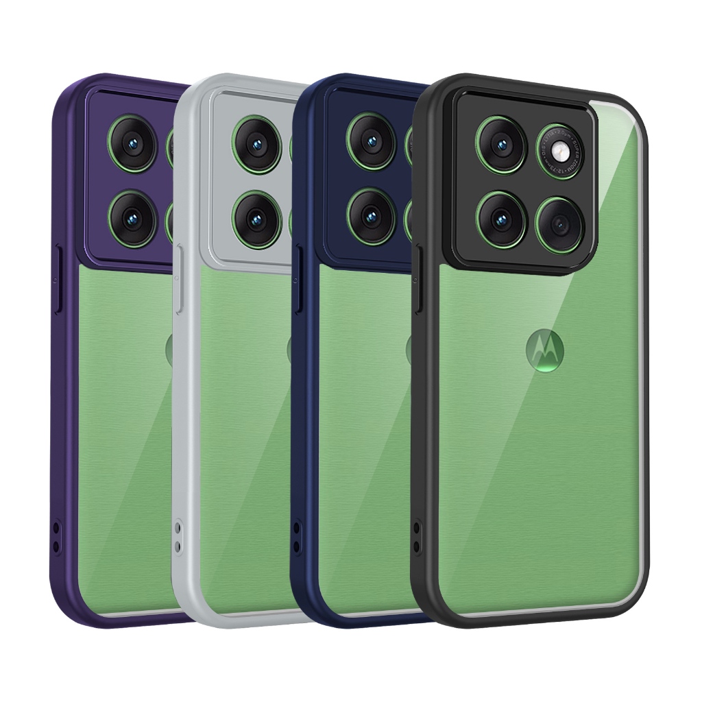 Capa De Telefone Transparente À Prova De Choque Motorola Moto Edge 60S ...