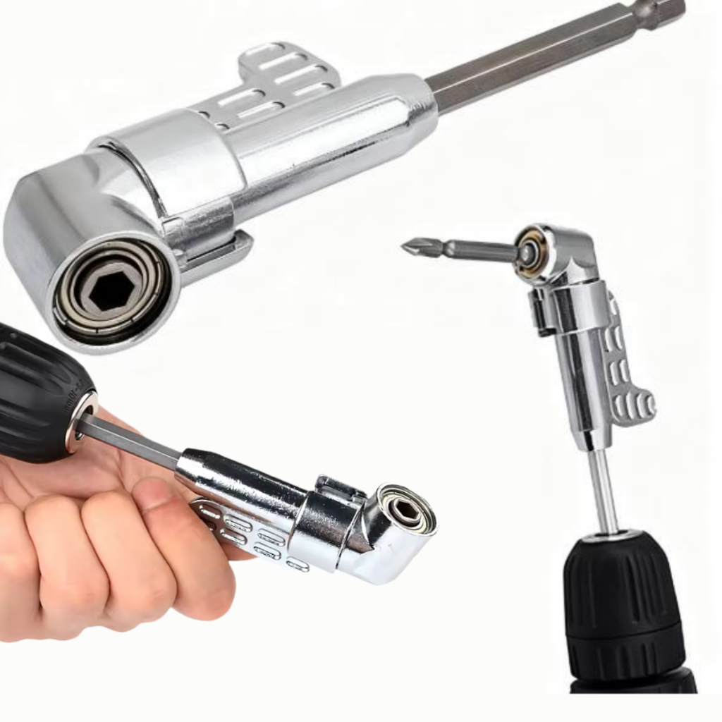 Adaptador Angular Longo Para Parafusadeira e Furadeira 105° | Shopee Brasil