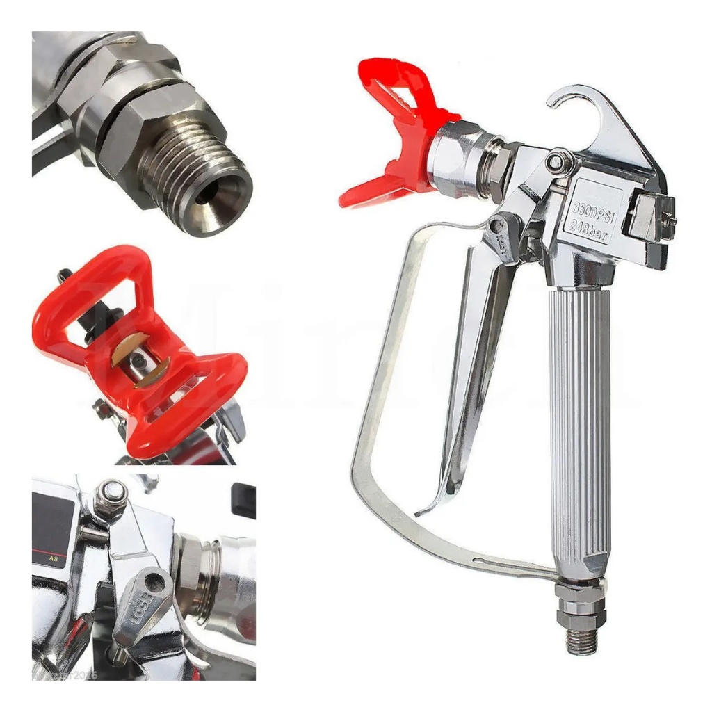 Pistola De Pintura Airless Para Titan, Graco,wagner | Shopee Brasil
