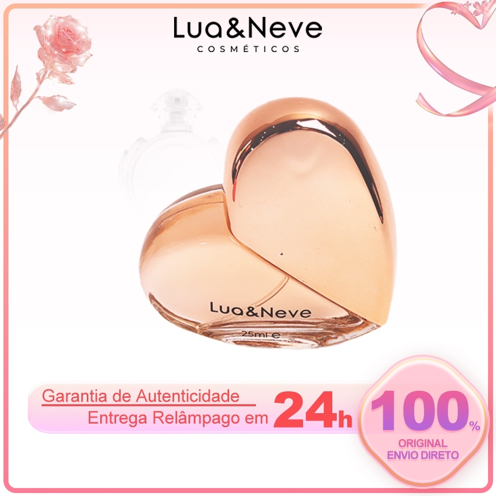 Perfume Lua & Neve Heart 25ml-De Amor , Presente Perfeito Para ...