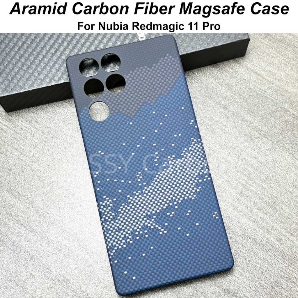 Capa De Fibra De Carbono Real Para Nubia Redmagic 11 Pro Aramida design ...