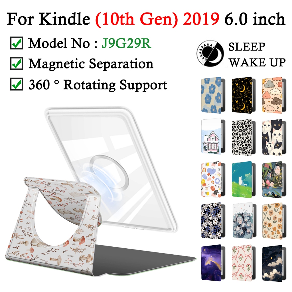 Para Kindle 10th Gen 2019 6.0'J9G29R 2-Em-1 Separação Magnética ...