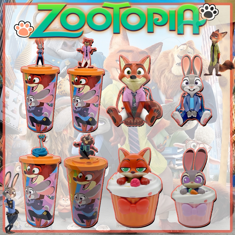 Zootopia 2 Nick Wilde Shaped Cup Caneca De Desenho Animado Personagens ...