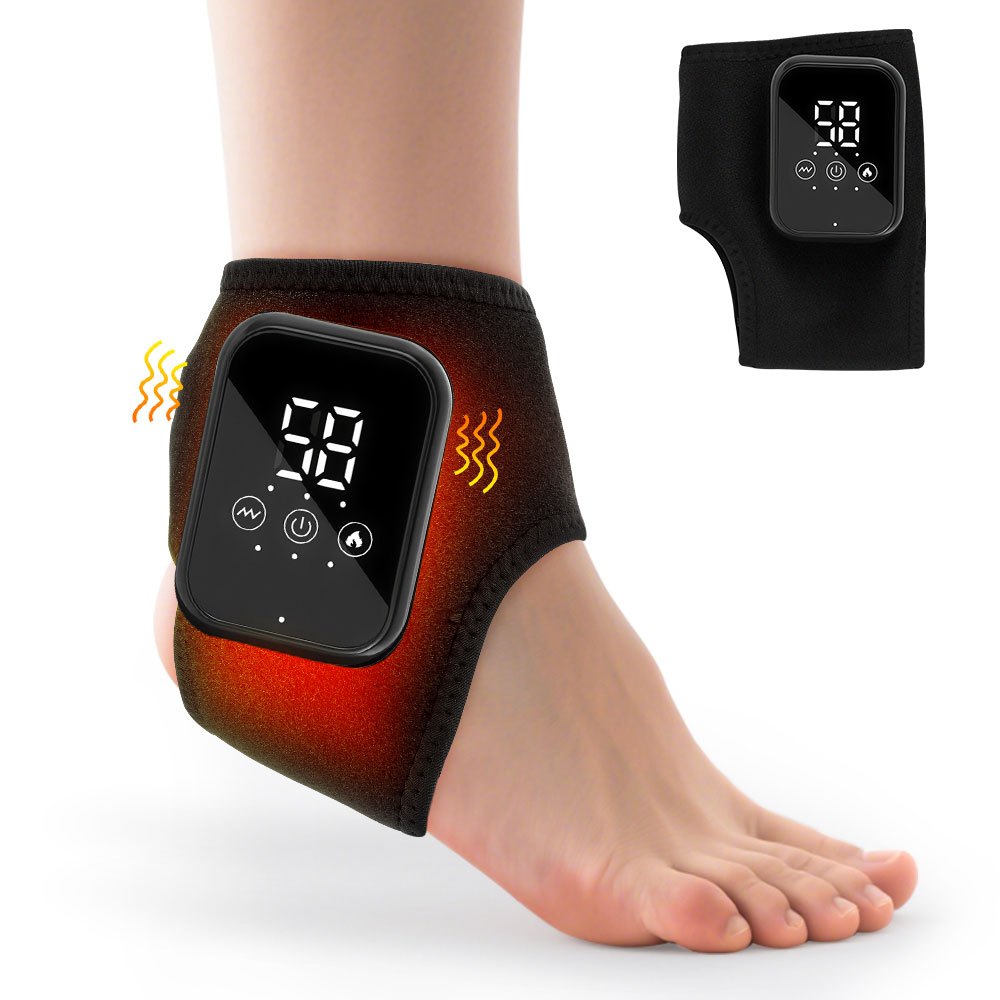 Massageador Recarregável USB Para Tornozelo E Pés , Alívio Da Dor Do ...