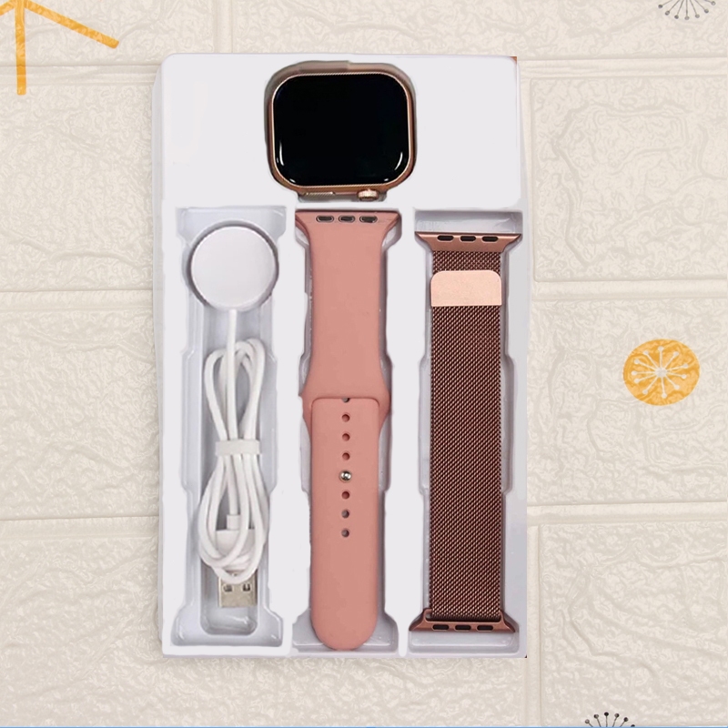 Novo relógio inteligente de 45 mm com mostrador personalizado chamada ...
