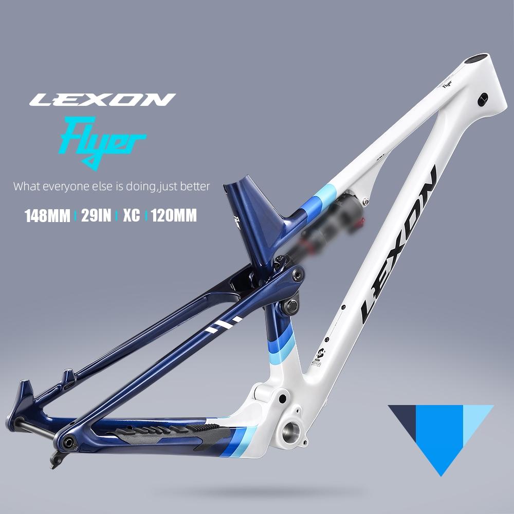 LEXON FLYER Estrutura De MTB De Carbono Com Suspensão Completa 29er XC ...