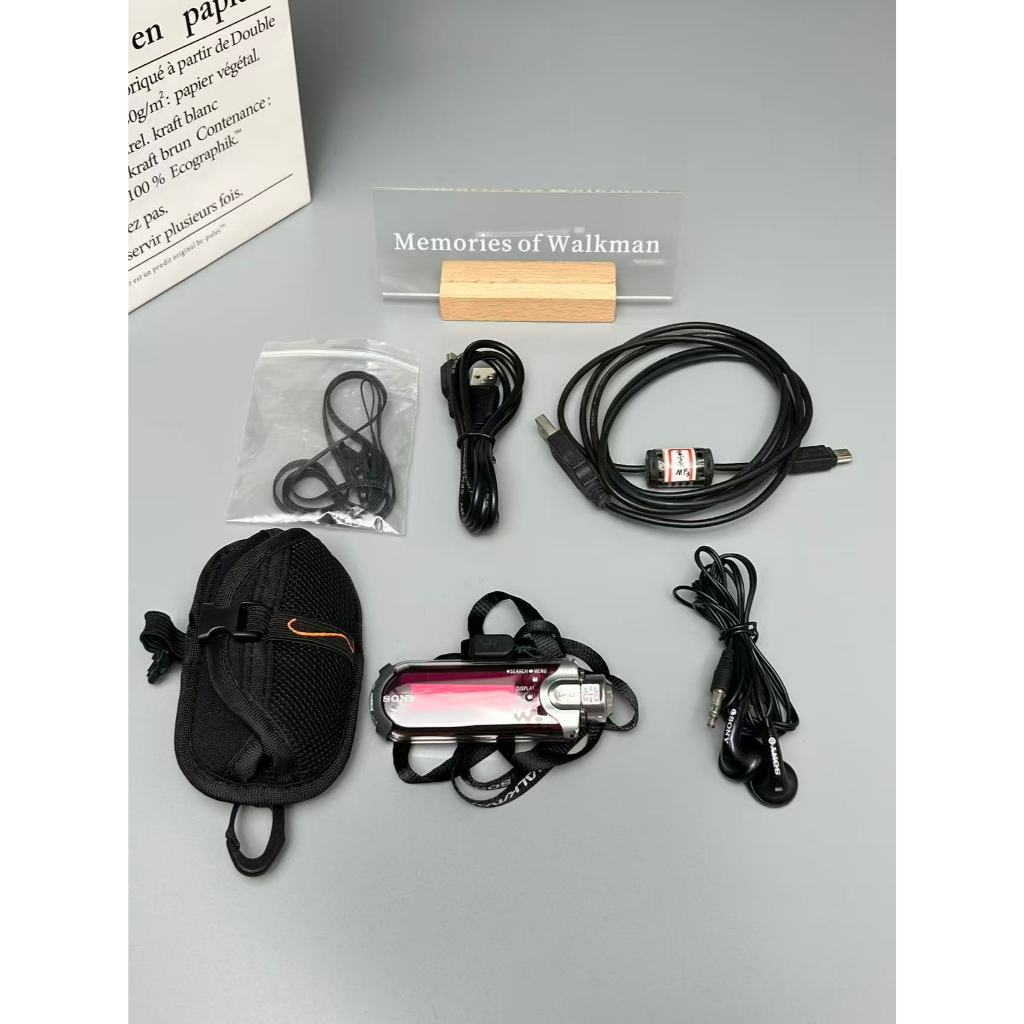 Conjunto Completo De Reprodutor De Áudio digital Sony Walkman NW-E405 ...