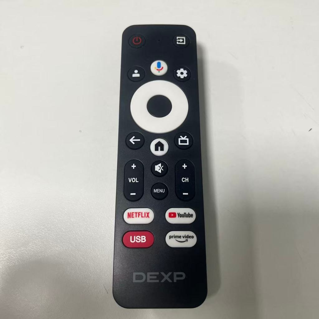 Novo Para Dexp Android LED Google TV Caixa De Controle Remoto Voz ...