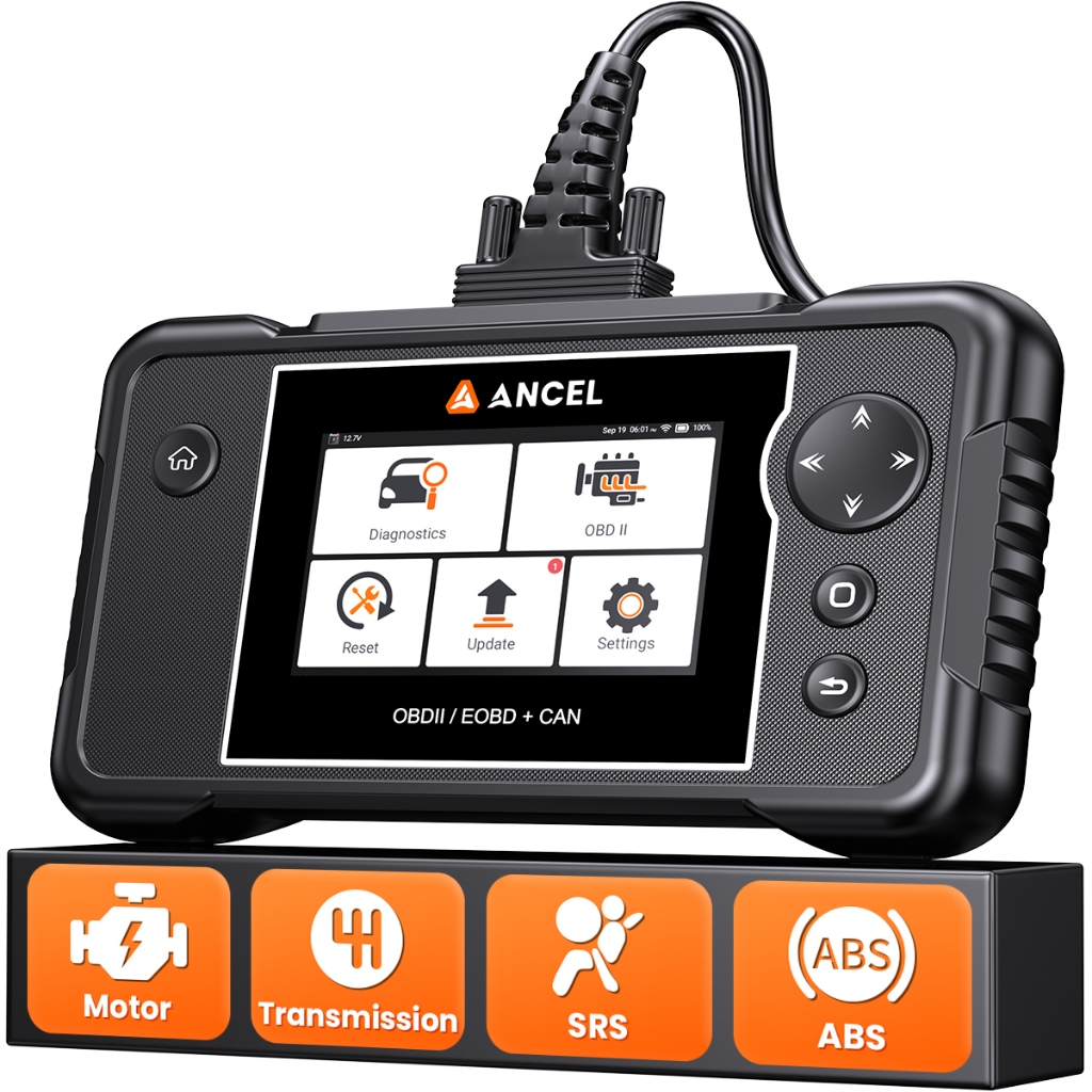 ANCEL FX2000 Pro OBDII/EOBD Scanner De Carro Obd2 4 Sistemas Ferramenta ...