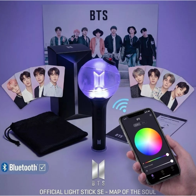 BTS Concert VER . 4 Light Stick Lamp Versão Edição Especial Brilhante ...