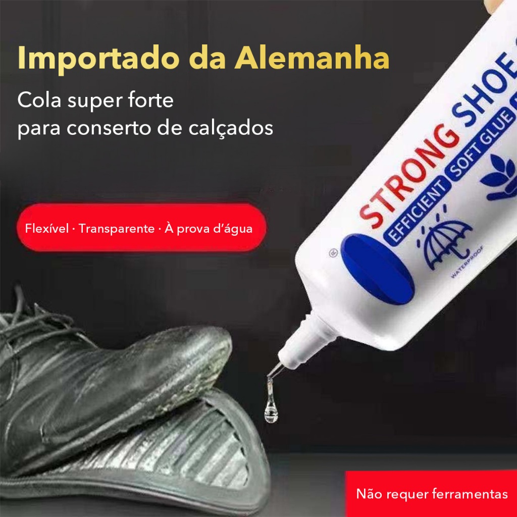 Cola Profissional para Reparo de Sapatos – Alta Temperatura e Alta ...