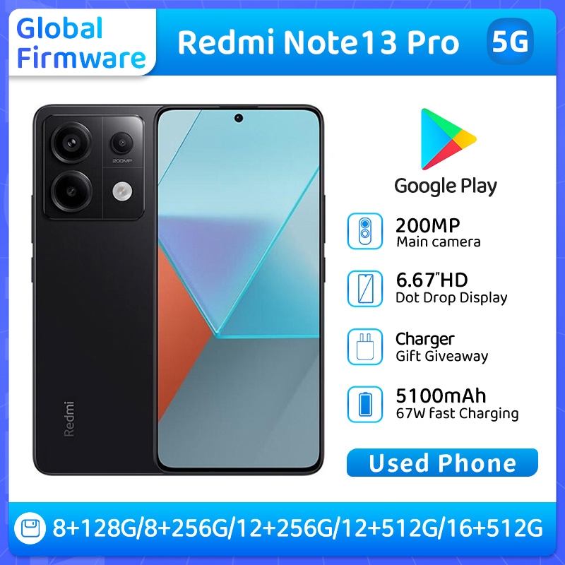 Telefone Usado Redmi Note 13 Pro 5g Android Smartphone Bom Estado ...