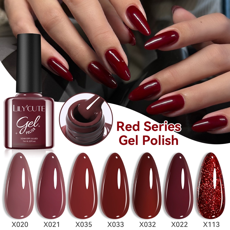Unha de Gel Cor Vermelha em Oferta | Shopee 2026