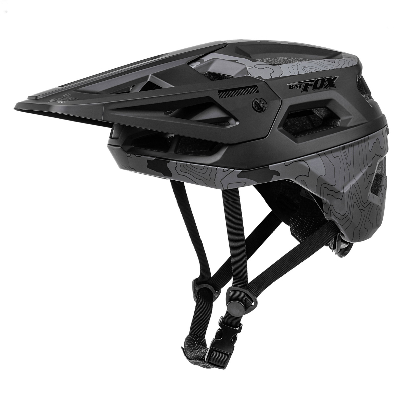 Batfox Summer Mountain Bike Capacete MTB One Piece Free GPRO Base de ...