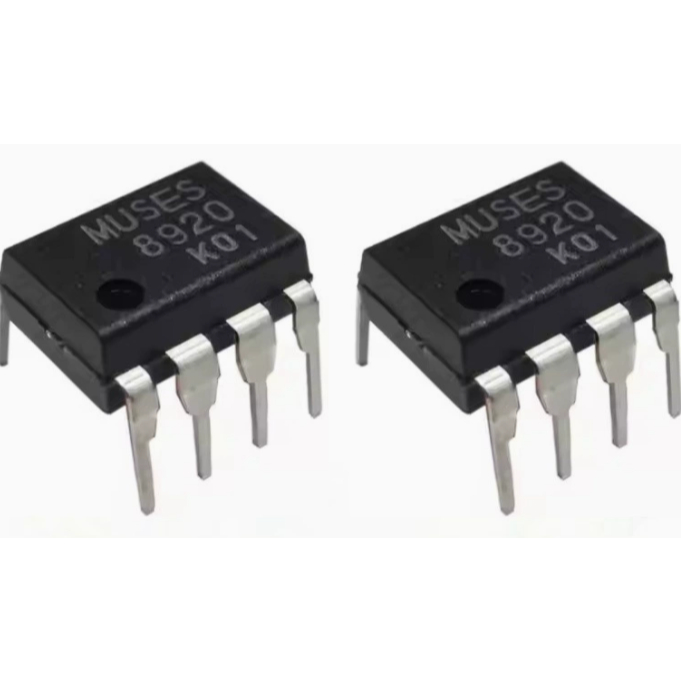 1 PCS MUSES8920 8920 Embalagem DIP8 Amplificador de Operação Dupla IC ...