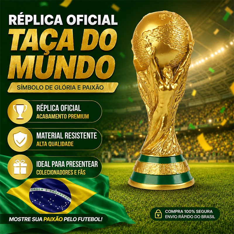 2026 World Cup Champion Trophy Model Football Hercules Cup Fans ...