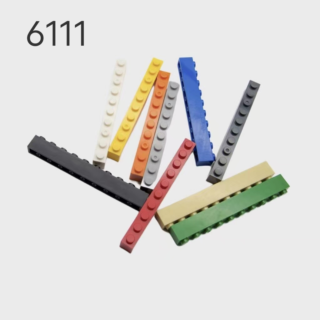 Diy bloco de construção tijolo alto 1x10 peças em massa de partículas ...