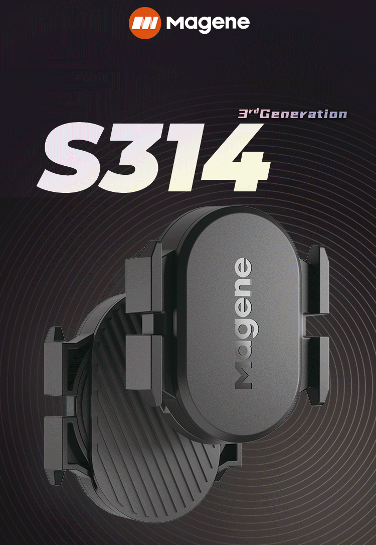 Magene S314 Sensor De Cadência De Velocidade Velocímetro ANT + Bluetooth Dual Mode | Shopee Brasil