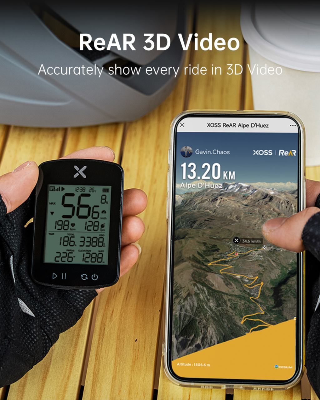 XOSS G2 G2 Plus Computador De Ciclismo GPS Sem Fio Velocímetro ...
