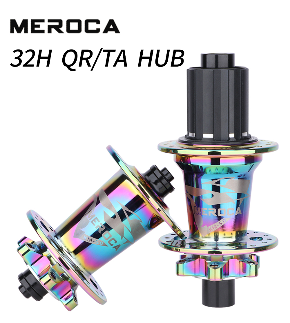 MEROCA Bicicleta Cubos 5 Bearing MTB Mountain Bike Hub 8 9 10 11 ...