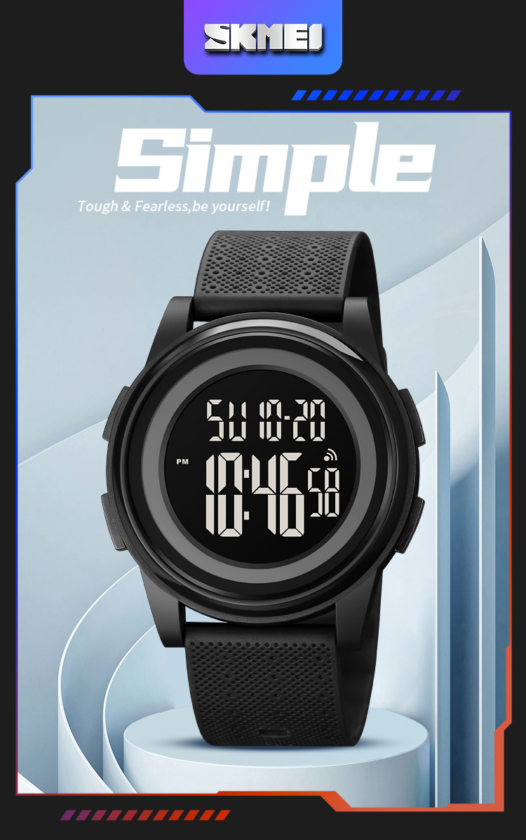 Relógio de Pulso Digital SKMEI 5Bar Casal Casal À Prova d'Água ...