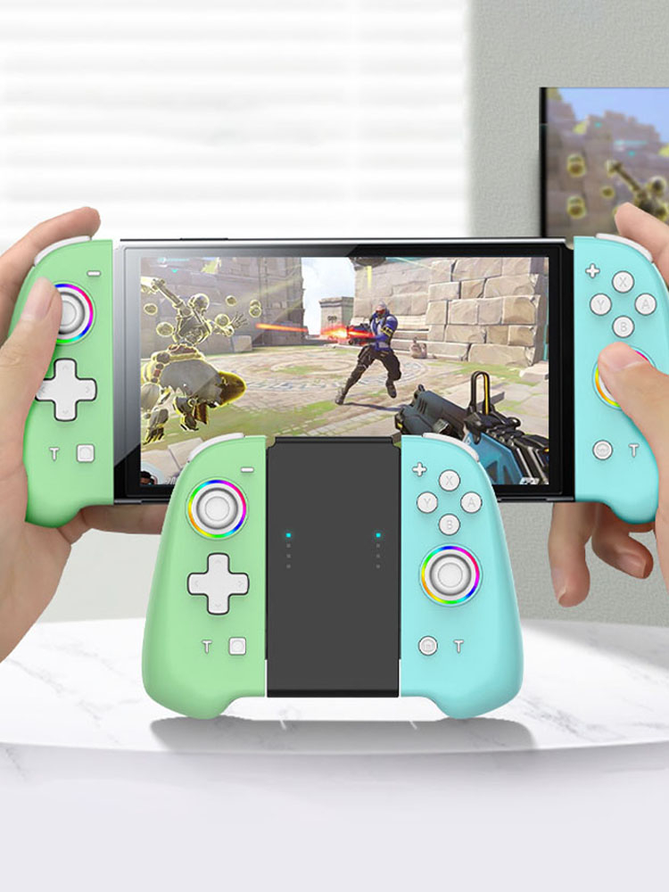 VILCORN Controle Joypad Para Nintendo Switch (L/R) Gamepad/OLED ...