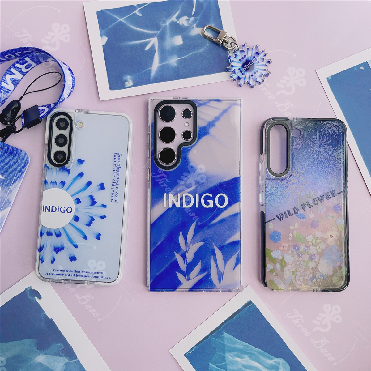 Capa De Celular RM INDIGO Selvagem Flor Para Samsung Galaxy Nota 20 Nota10 Mais Nota9 A32 A22 4G ...