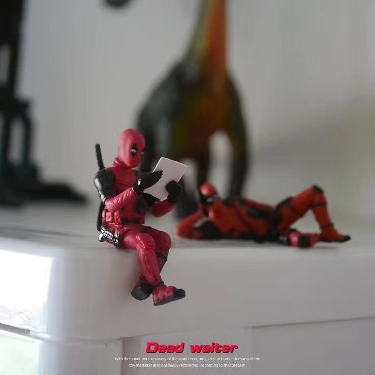 Action Figure Marvel Deadpool Mini Manual Boneco Deadpool Marvel ...