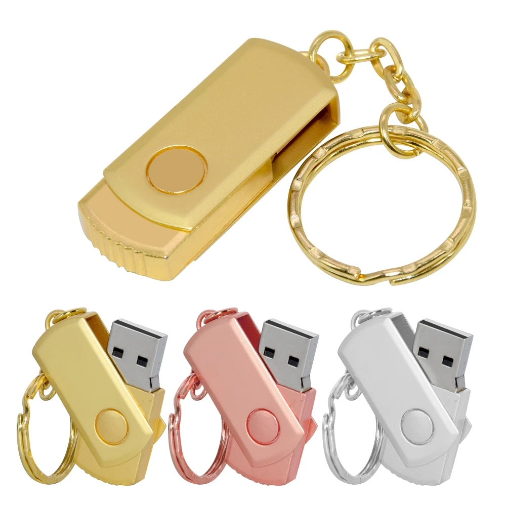 Unidade Flash USB De Metal 8GB 16GB 32GB 64GB 128GB 2TB Pen Drive ...