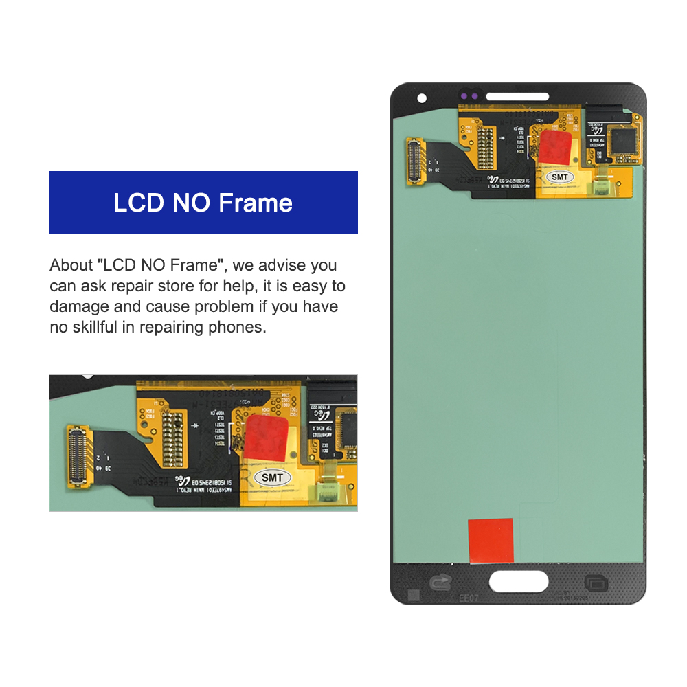 LCD Original Para Samsung Galaxy A5 2015 A500 A500F 500H Display Tela ...