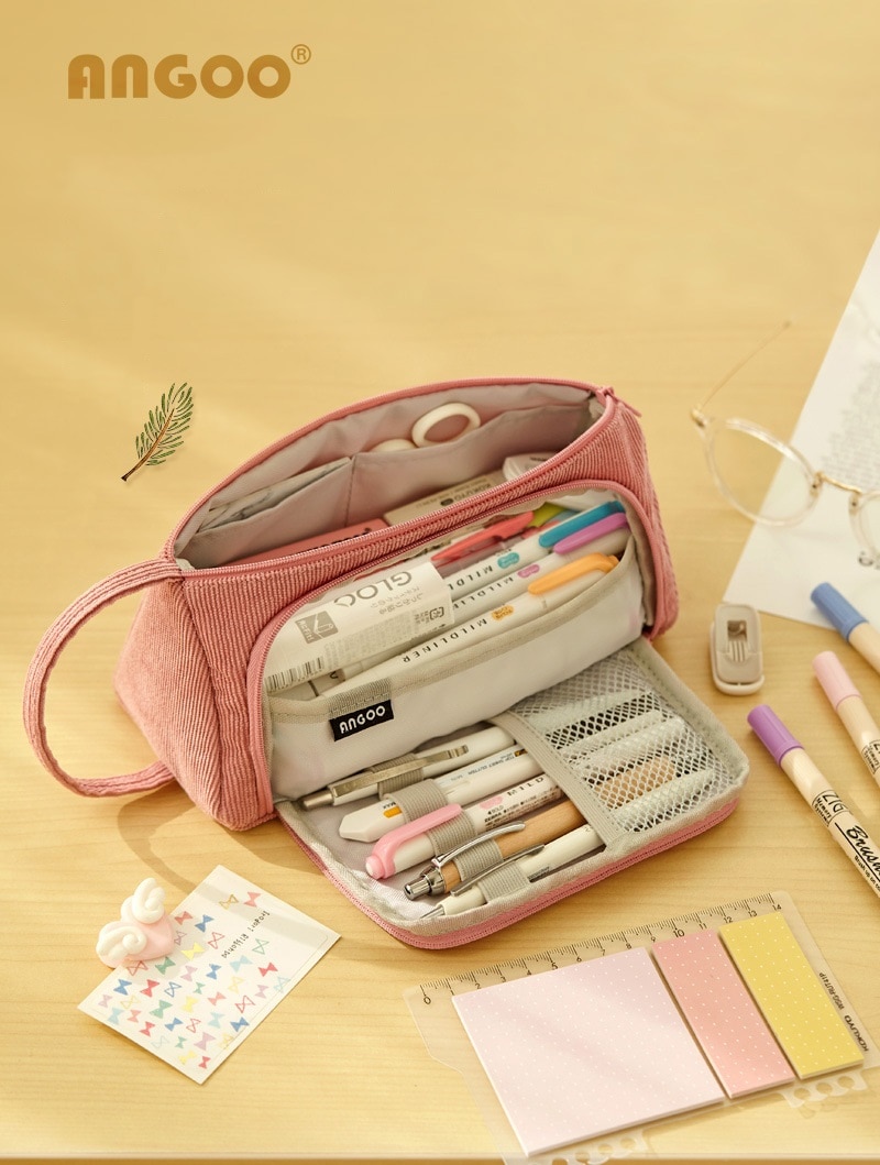 Angoo[SPECIAL] Estojo De Lápis/Estojo Escolar Para Feminina/Estojo Box ...